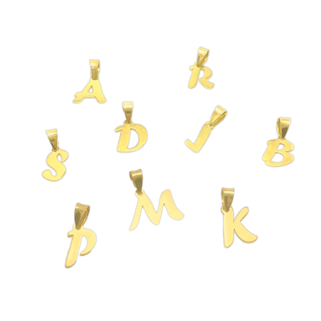 Alphabet Pendants