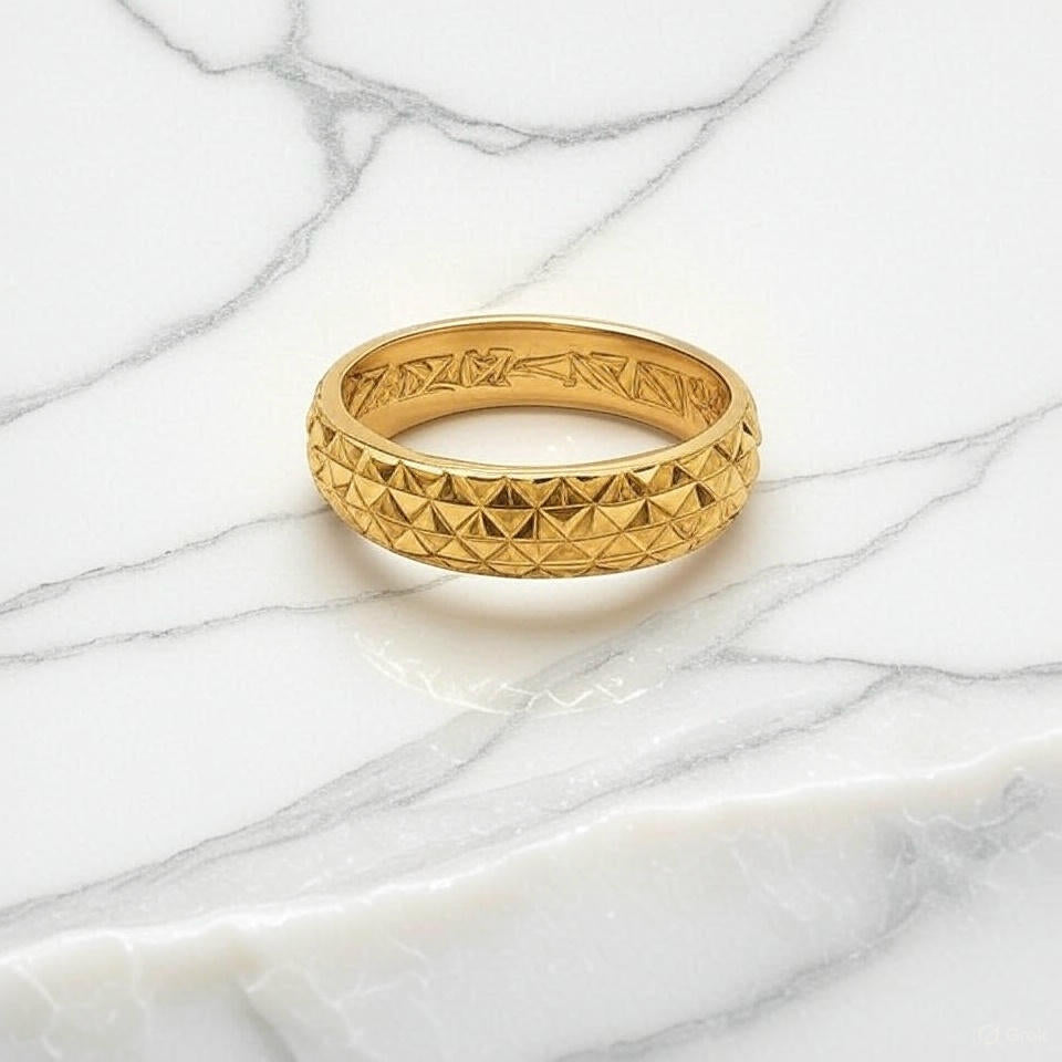 A Masterpiece of Abstract Design: The Italian Band Ring