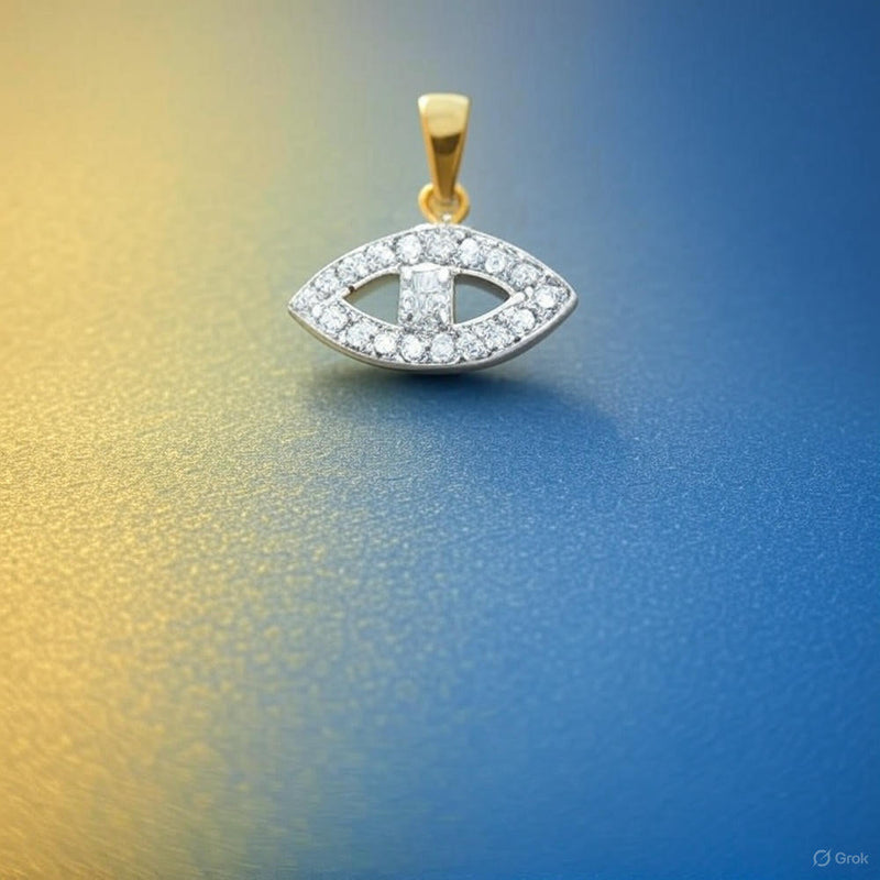 Ward off Envy, Invite Elegance — The Diamond Evil Eye Pendant by Stark