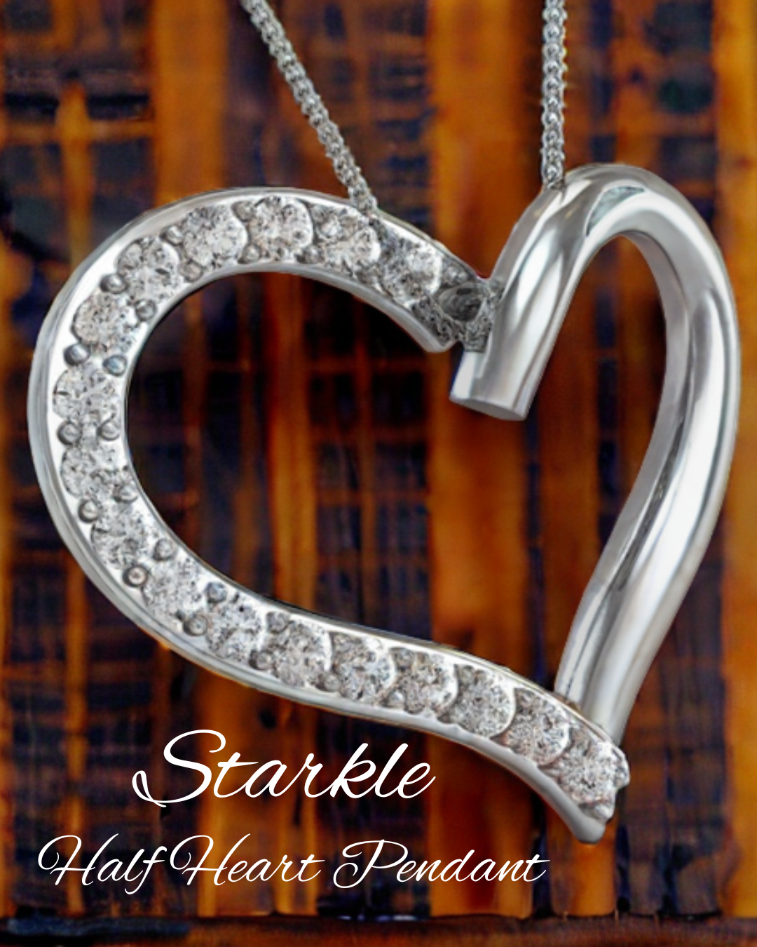 The Timeless Appeal of Starkle’s Best Half Heart Pendant