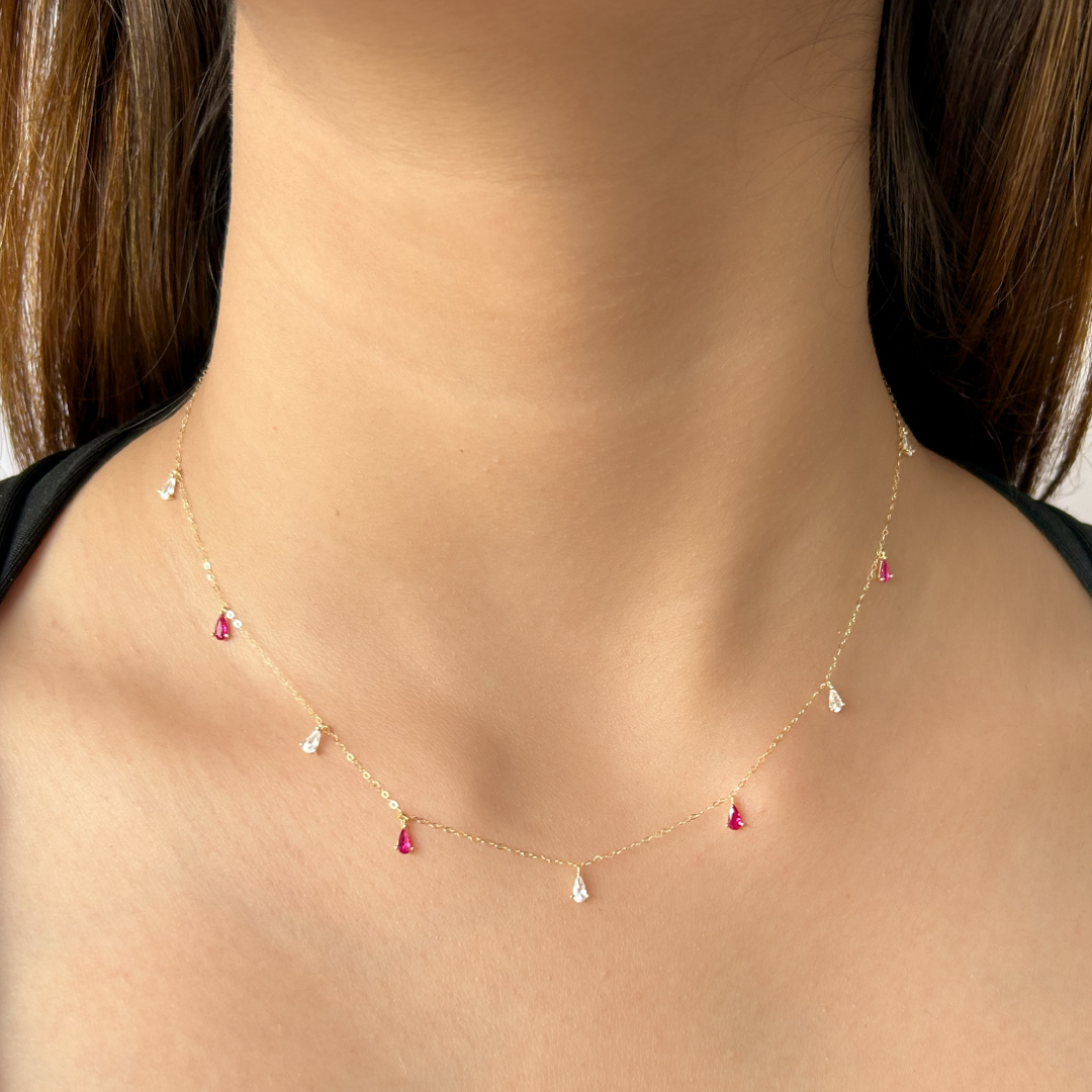 Buy crystal necklaces for women | crystal necklaces online | Starkle