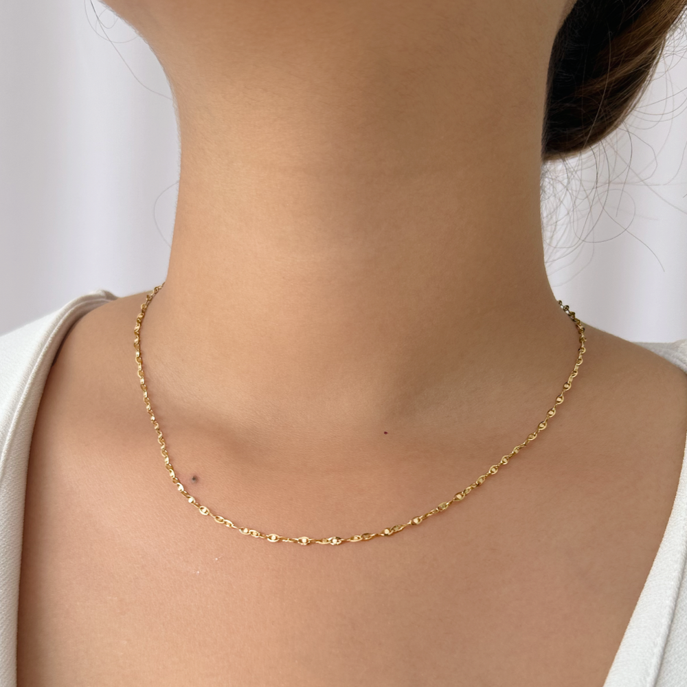 Midi Flat Lock Chain