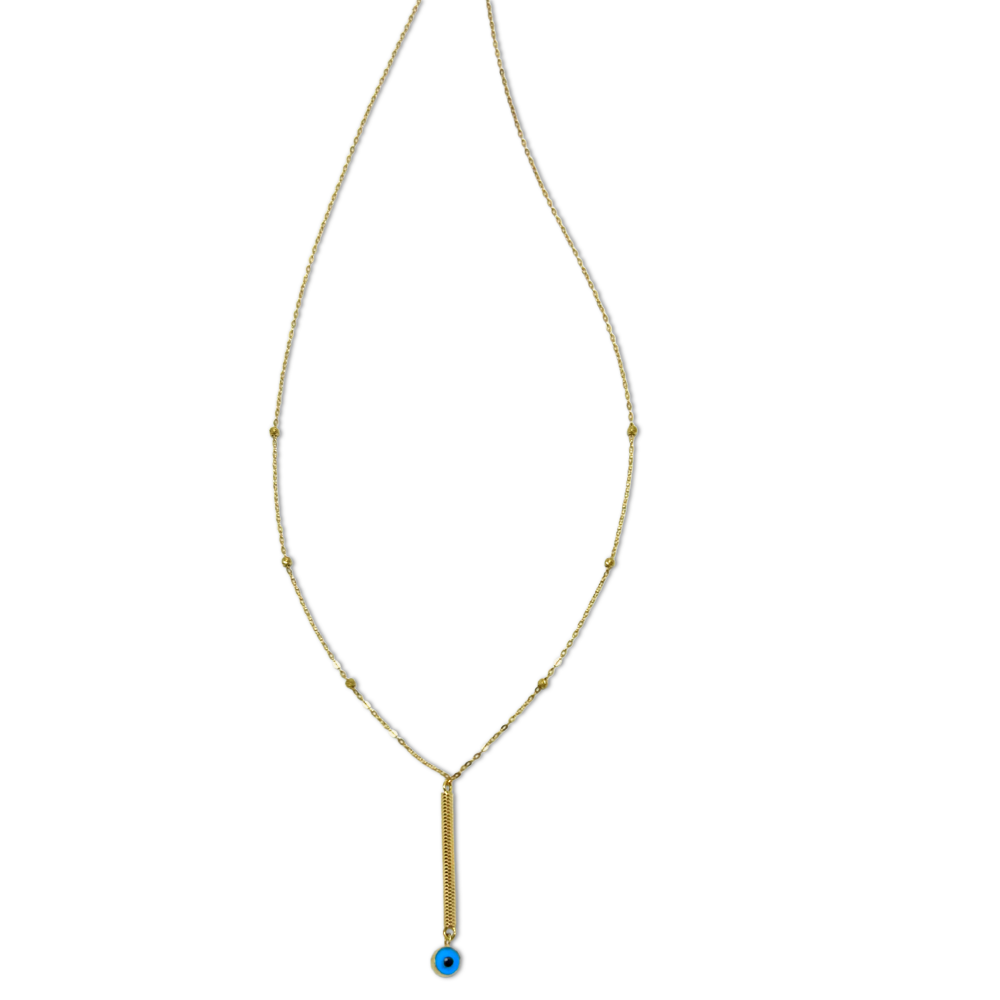 Evil Eye Drop Necklace