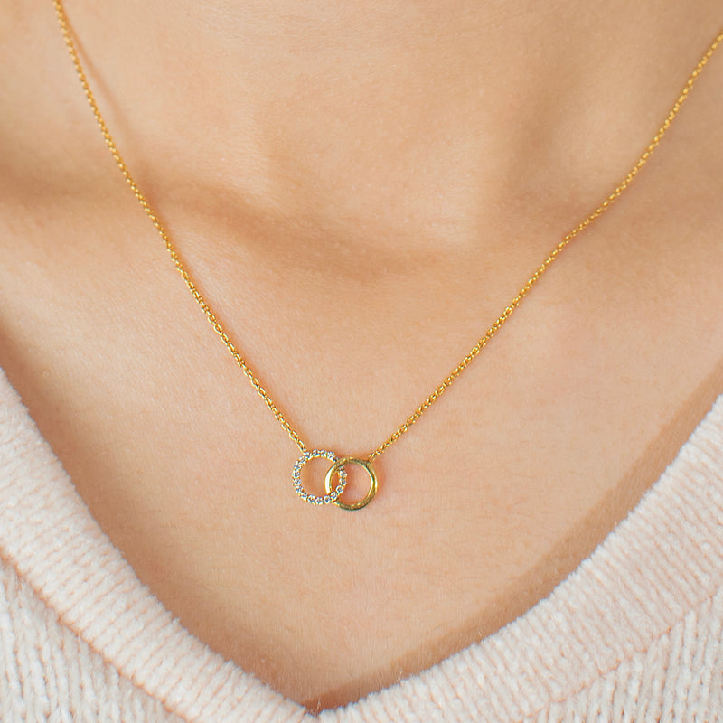 Buy Connection Necklace | Made with BIS Hallmarked Gold | Starkle