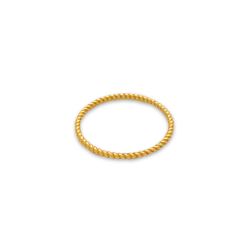 Buy Twisty Rings | Made with BIS Hallmarked Gold | Starkle